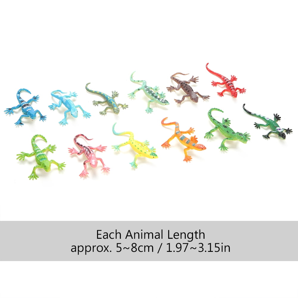 Click here for Rdeghly Lizard Model Toy  Kids Toy 12pcs/Set Soft... prices