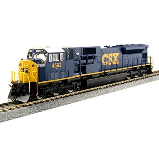 Kato USA Model Train Products #4592 HO EMD SD80MAC CSX"Dark Future ...