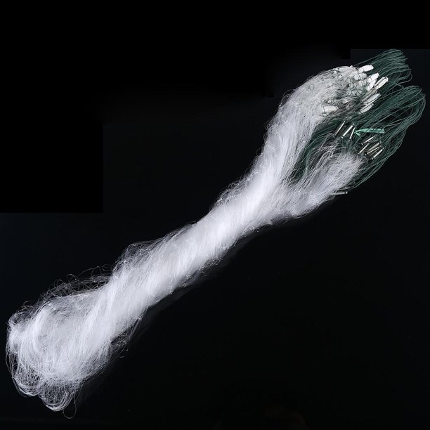 Fdit 1m x 20m Fishing Net with Float Fish Trap Monofilament Small Mesh ...