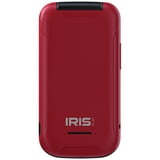 Consumer Cellular Iris Flip Phone, 8GB, Red with Camera - Walmart.com