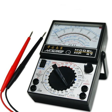 Redcolurful Portable Mechanical Pointer Type Multimeter Mf47 Tester Ac ...