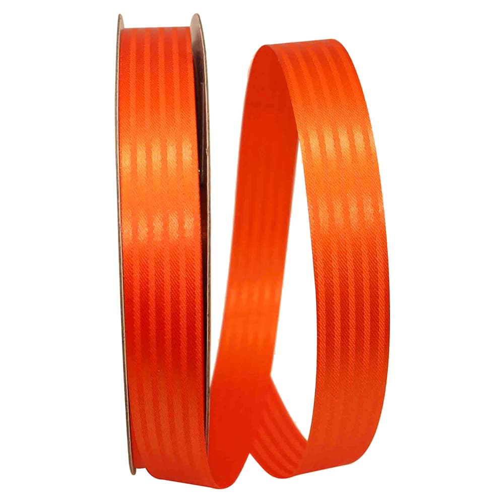 Reliant Ribbon - 5800-058-05C, Tuxedo Stripes Ribbon, Orange, 7/8 Inch ...