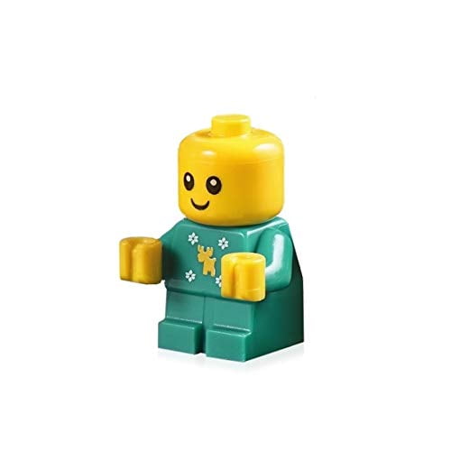 LEGO Holiday Baby Minifigure (with Moose and Snowflakes Onsie) 10263 ...
