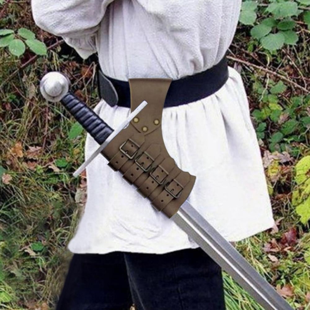 Buy IMSHIE Sword Frog Holster, High-quality Artificial Leather Armory ...