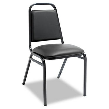 Alera Plus SL Series Nesting Stack Chair with Casters, Black, 2/Carton ...