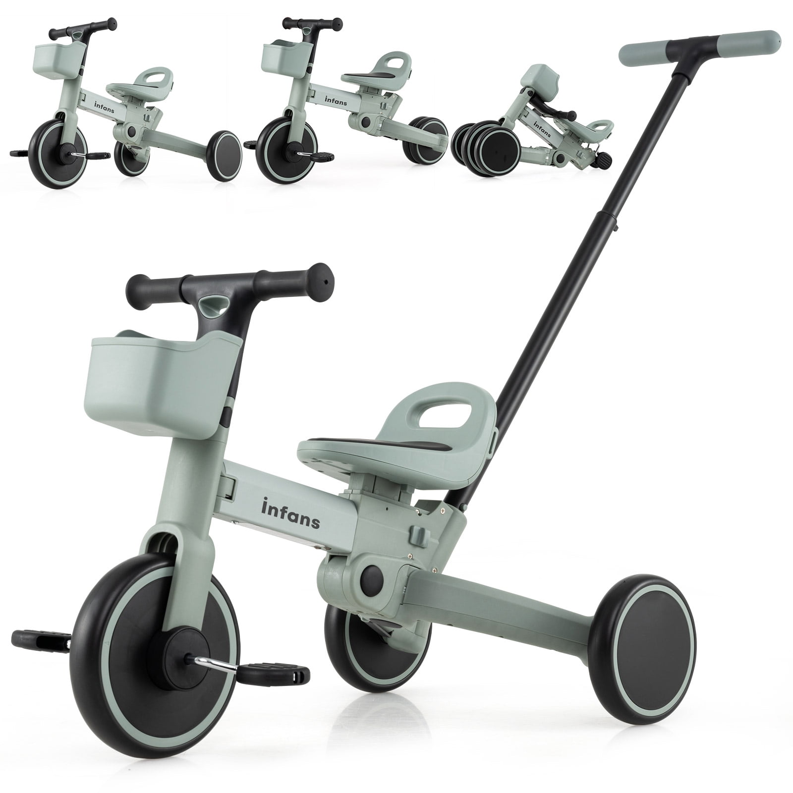 Click here for Olakids Infans 6-In-1 Toddlers Tricycle  Converts... prices