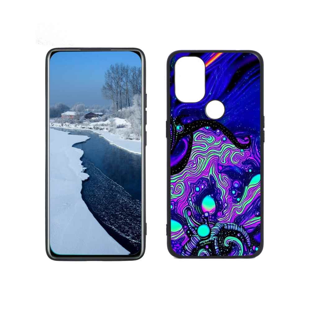 Compatible with OnePlus Nord N10 Phone Case, Psychedelic-Trippy-Alien ...