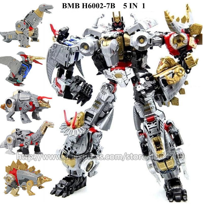 6 IN 1 New Yellow NBK 45CM Devastator Transformation Toys Robot Car KO ...