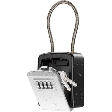 Master Lock 5400D Set Your Own Combination Portable Lock Box, 5 Key ...