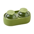 Two Cavity Ice Sphere Mould with Lid, Easy Release Ice Tray for Whisky ...