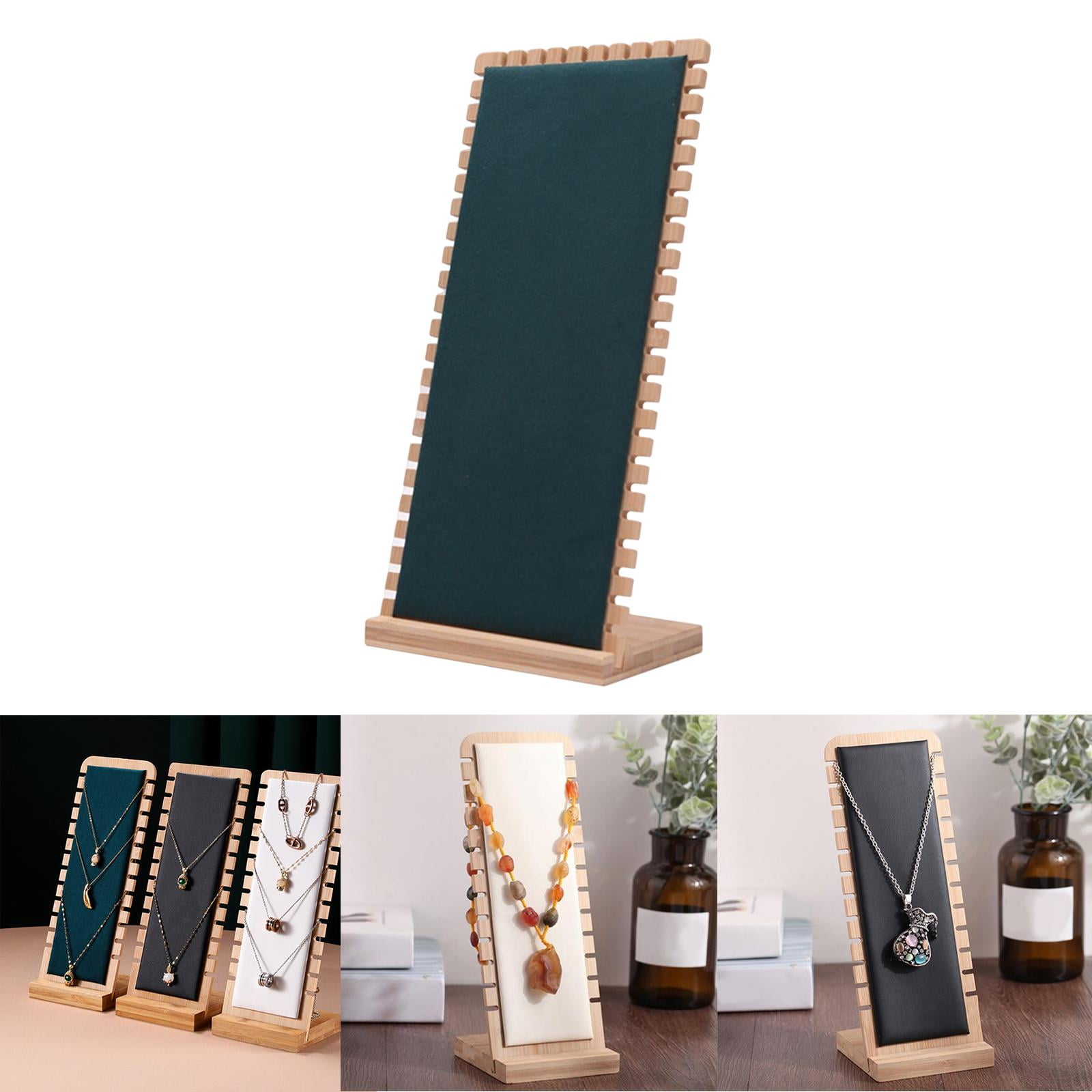 Freestanding Necklace Easel Display Stand Holder Multiple Necklace Bust ...
