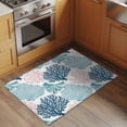 Area Rug 2x3ft Coastal Sea Coral Seaweed Area Rugs Washable Low Pile ...