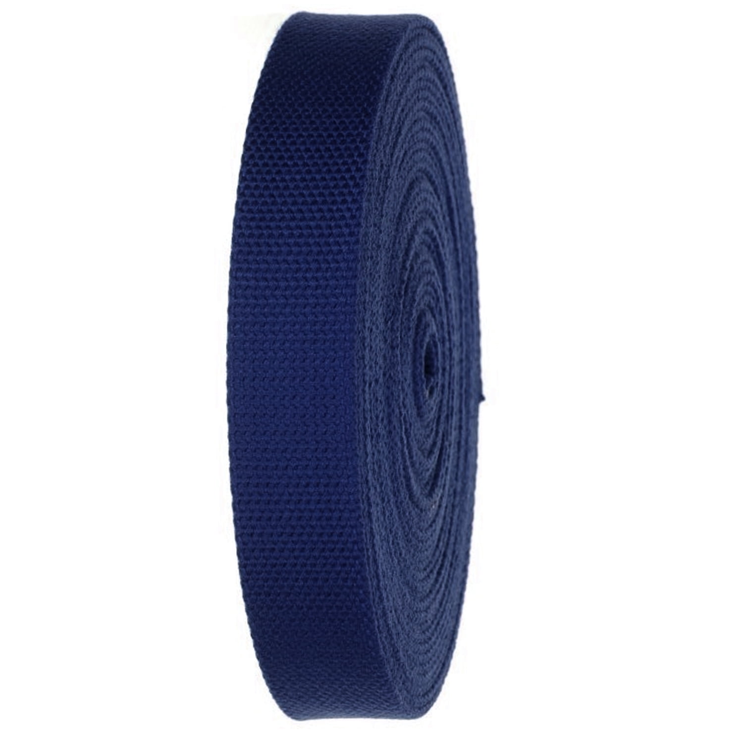Solid Navy Blue Heavy Canvas Webbing Roll 1.25" Width Durable Strap for ...