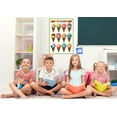 WaaHome Watercolor Happy Birthday Chart Poster 16.5"x 11" Classroom ...