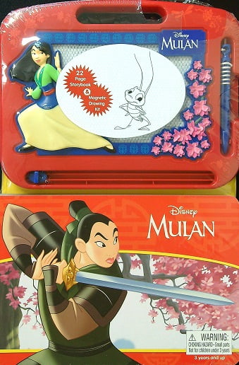Disney Mulan with Magnetic Drawing Pad - Walmart.com