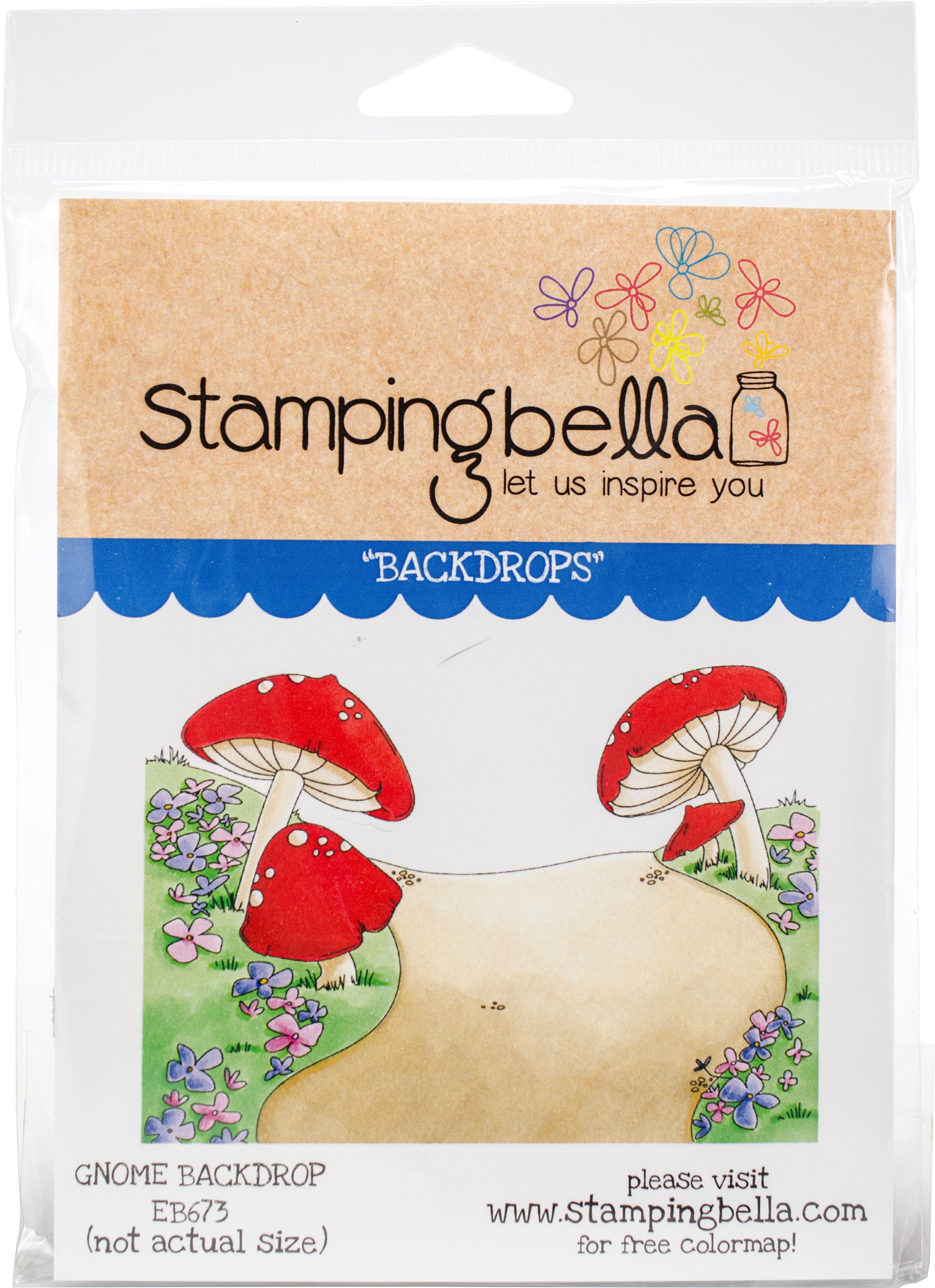 Stamping Bella Cling Stamps-Gnome Backdrop - Walmart.com