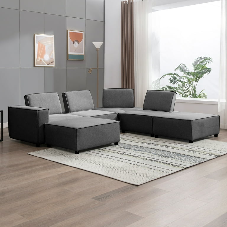 BALUS Modular Seater Sofa Couch, Modern Sectional Sofa, 45% OFF