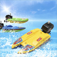 Wind-up Ship Water Toy, Windup Motorboat Bath Toy Speed Boat Ship Toy ...