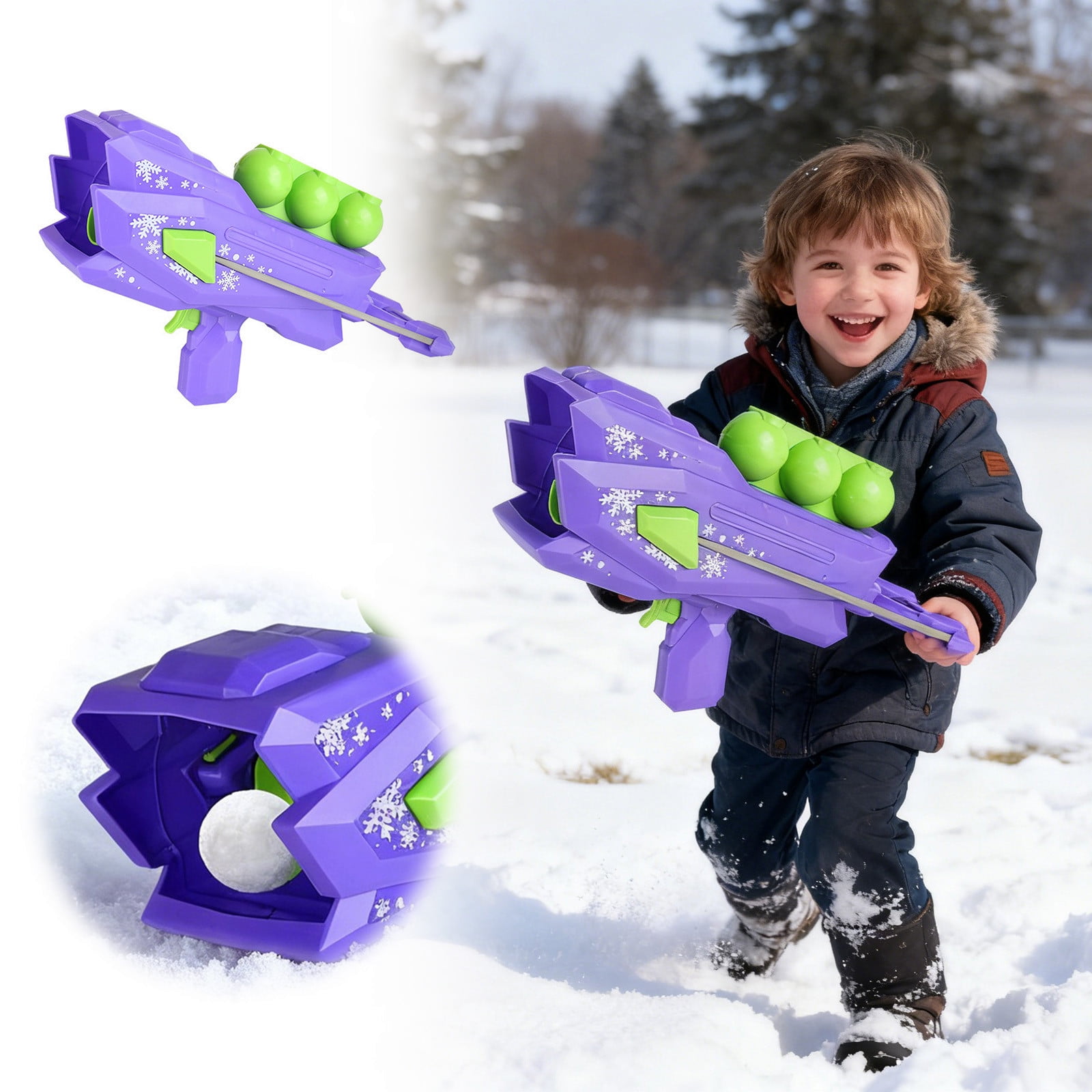 Ultimate Snowball For Outdoor Winter And Snowball Fights With Easy Grip ...