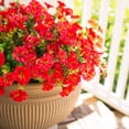 Agiufgs Artificial Morning Glory Flower, Uv Resistant and Waterproof ...