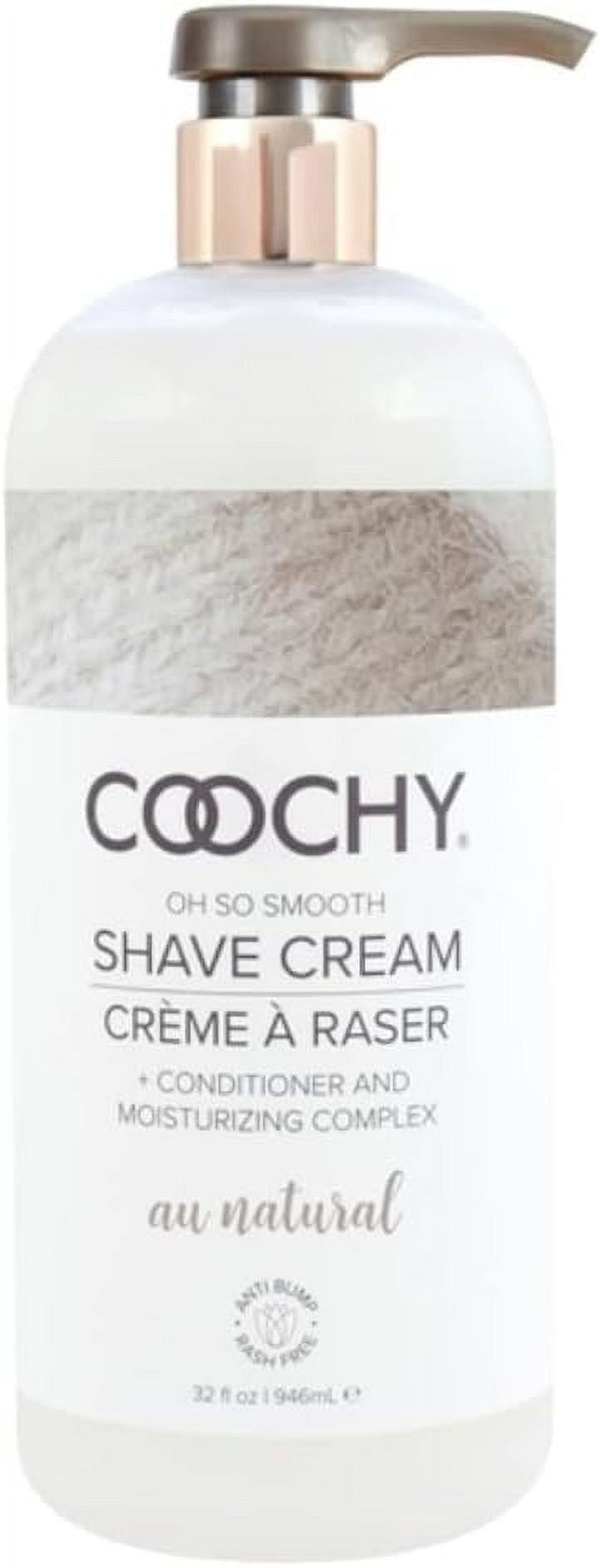 Crema de afeitar Coochy Au Natural 946ml para rostro y cuerpo | Bodega ...
