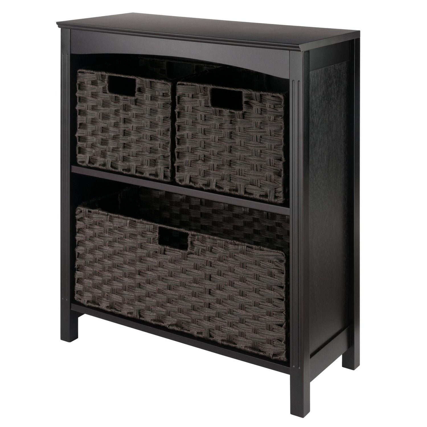 Click here for Winsome Terrace 4pc Storage Shelf With Basket Set prices