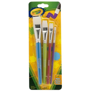 Crayola Jumbo Paint Brush, Set Of 12 Brushes - Walmart.com