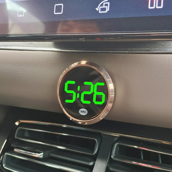 Interior Clock For Car Vehicle Watch Car Supplies Novelty Clock Car ...