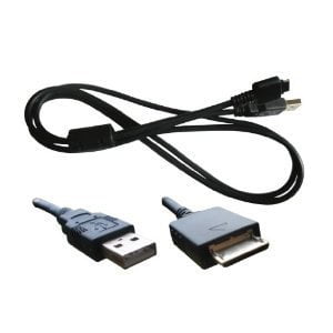 WMC-NW20MU USB Charger & Data Cable Cord for Select Sony Walkman MP3 ...