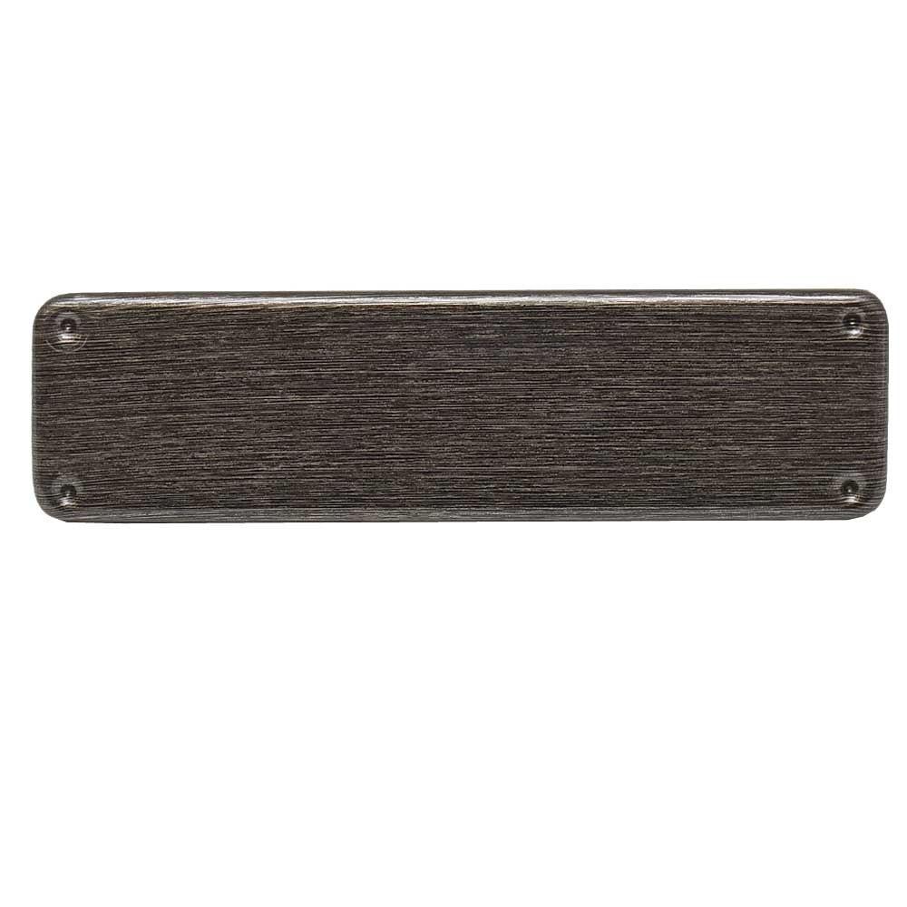 Boat Blank Dash Panel | 10 1/8 x 2 3/4 Inch Plastic Black Bronze ...