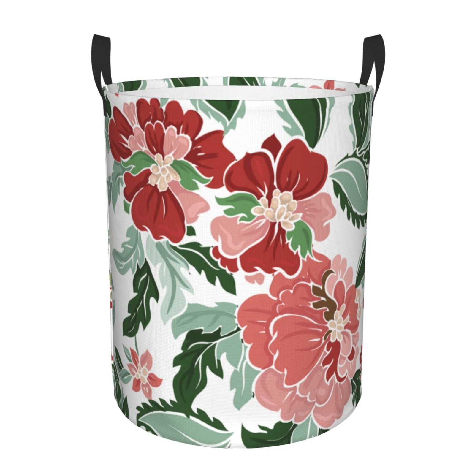 ZNDUO Round Laundry Basket, Waterproof Collapsible Laundry Baskets with ...