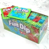 Fun Dip Classic Candy 48 Pack Bulk Case with Cherry Yum Diddly Dip and ...