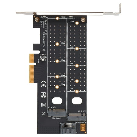 M.2 Adapter, M.2 To Pcie Adapter Low Impedance PCB Porous Elastic ...