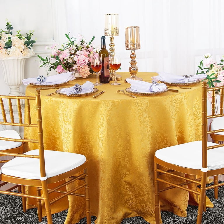 Damask And Gold Wedding