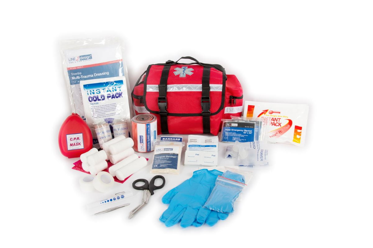 LINE2design First Aid Kit - Paramedic Rescue Emergency First Responder ...