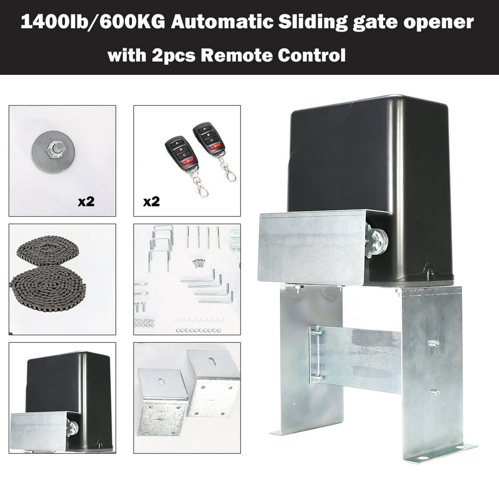Automatic Sliding Gate Opener Hardware Driveway Security Door Operator ...