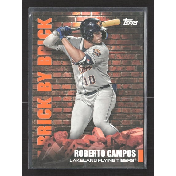 2022 Topps Brick by Brick Roberto Campos #BB-3 Orange /25 - Walmart.com