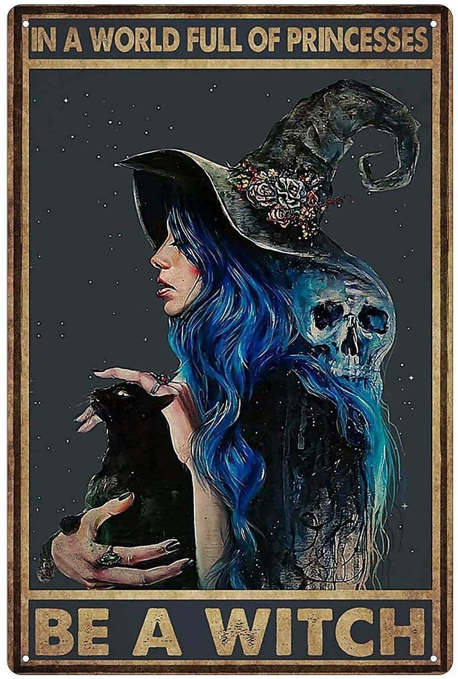 Science is Magic?That's?Real?Witch Vintage Metal Tin Sign Witchcraft ...