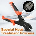 Heavy Duty Bolt Cutters 8 Inch Mini Bolt Croppers with Easy Grip ...
