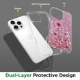 Rosebono Compatible With iPhone 16 Pro Max Case, Hybrid Graphic Design ...