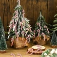 Christmas Candy Cane Tree Decorations | 36ct Red White Polymer ...