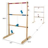 Ladder Toss Game-Wooden Outdoor Set by Hey! Play! - Walmart.com