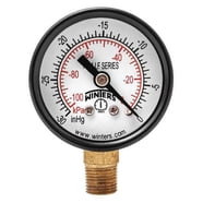 Winters Pressure Gauge,6" Dial Size,Black P3S6084 - Walmart.com