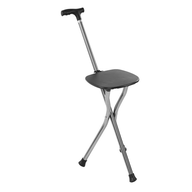 Chair Cane,Walking Stick Three Legged Cane Stool Walking Stick Three ...