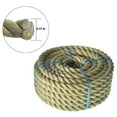 LABLT 3/4" x 50' Twisted 3 Strand Polypropylene Synthetic Rope ...