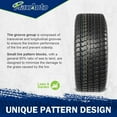 MaxAuto 18X6.50-8 18x6.5x8 Turf Saver Lawn Mower Tire 4PR, Set of 2 ...
