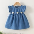 LOOK! Auroural Toddler Kids Baby Girls Denim Skirt Fashion Cute Solid ...