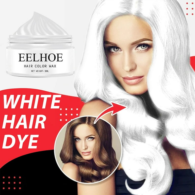 Temporary White Hair Dye