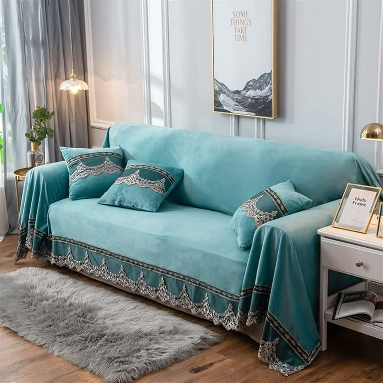 Suede Sofa Protector | Baci Living Room