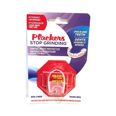 Plackers Grind No More Comfort Nighttime Dental Night Guard, Teeth ...